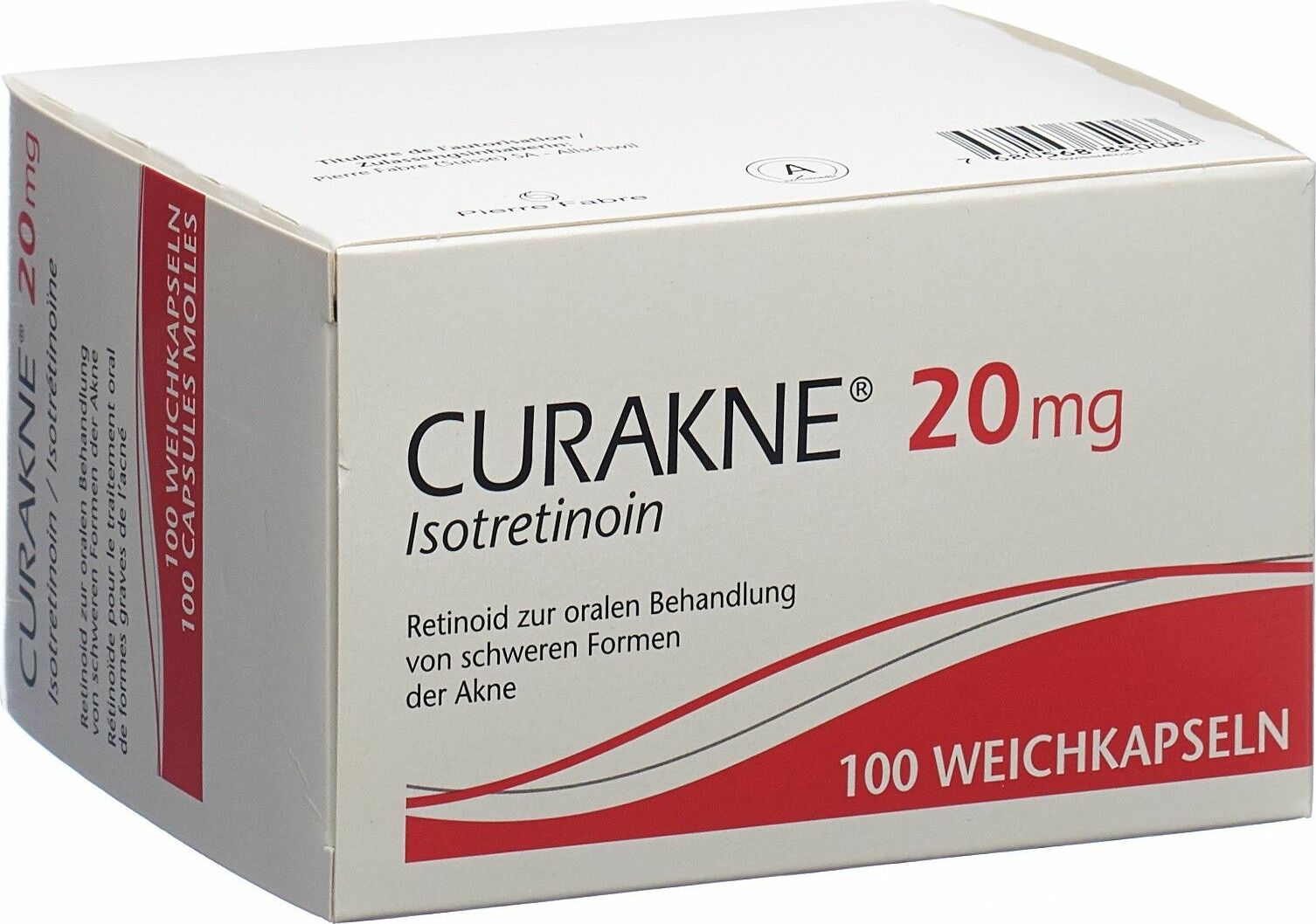 Curakne Kapseln 20mg 100 Stück in der Adler Apotheke