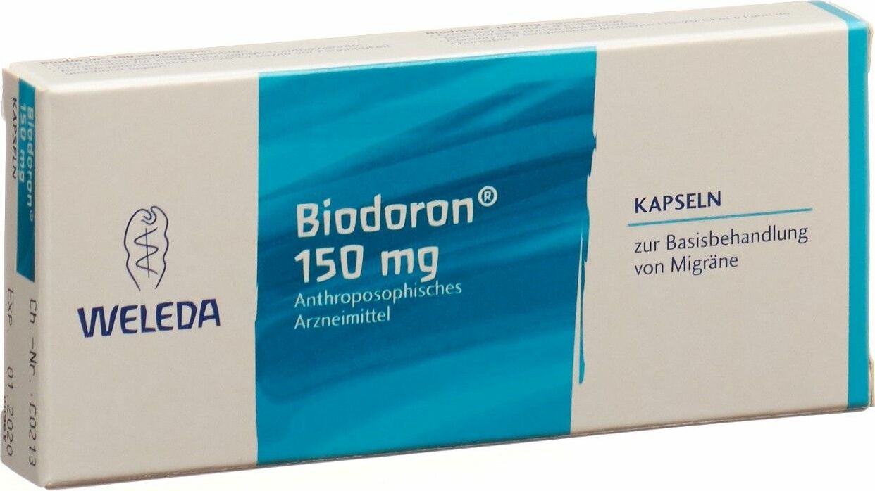Biodoron Kapseln 150mg 20 Stück in der Adler Apotheke