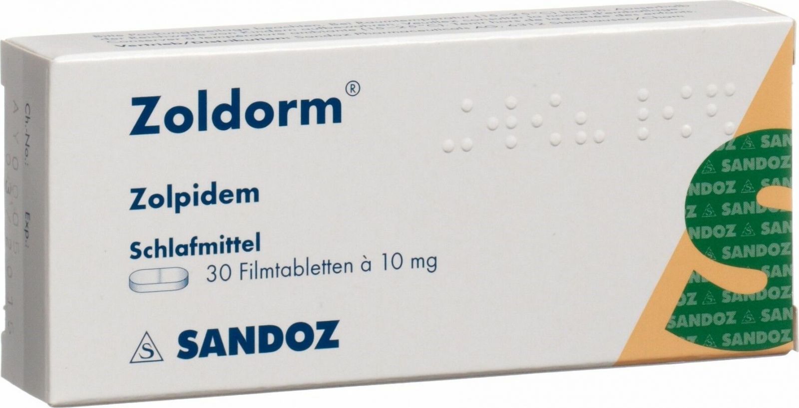 Zoldorm 10mg 30 Filmtabletten in der Adler Apotheke