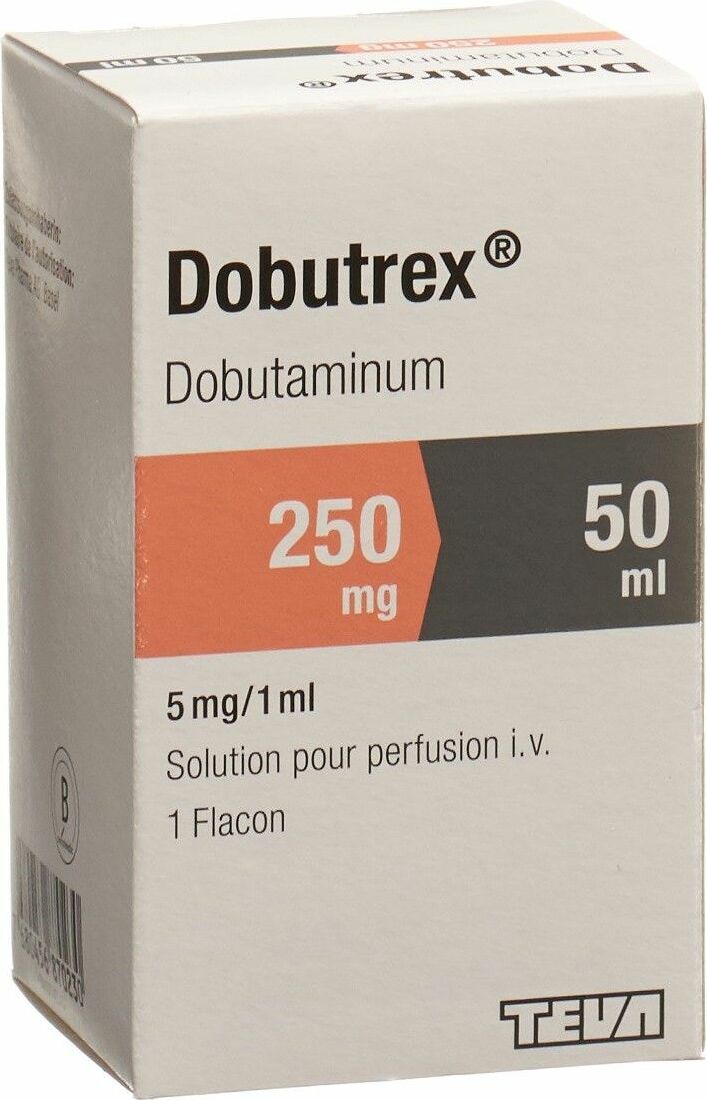 Dobutrex Infusionslösung 250mg/50ml Durchstechflasche 50ml in der Adler ...