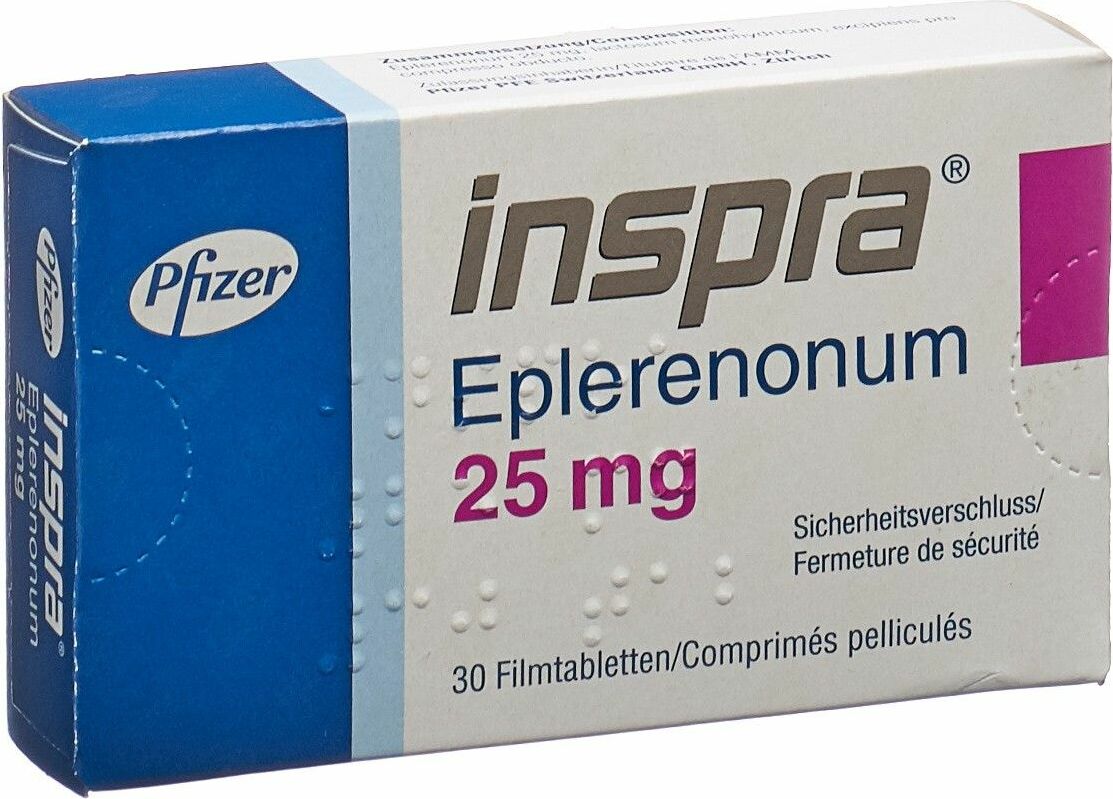 Inspra Filmtabletten 25mg 30 Stück in der Adler Apotheke