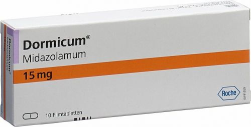 Dormicum Filmtabletten 15mg 10 Stück in der Adler Apotheke