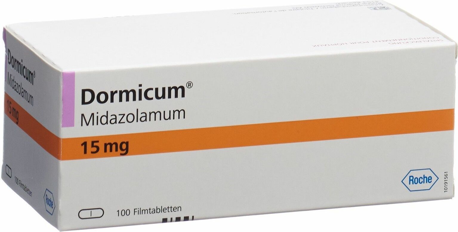 Dormicum Filmtabletten 15mg 100 Stück in der Adler Apotheke