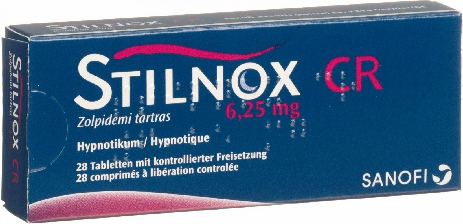 Stilnox Cr Tabletten 6.25mg 28 Stück in der Adler Apotheke