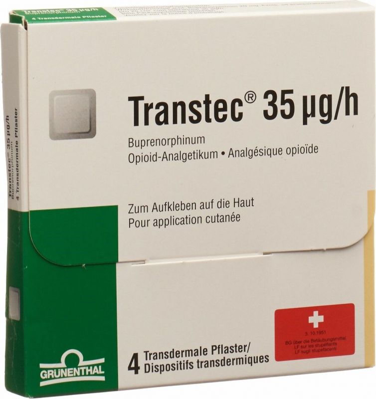 Transtec Matrixpfl 35 Mcg/h 4 Stück in der Adler Apotheke