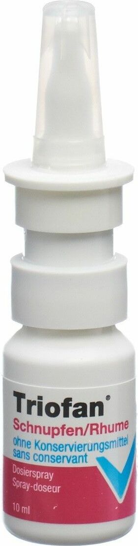 Triofan Schnupfen ohne Konservierungsmittel Spray Erwachsene/Kind 10ml ...