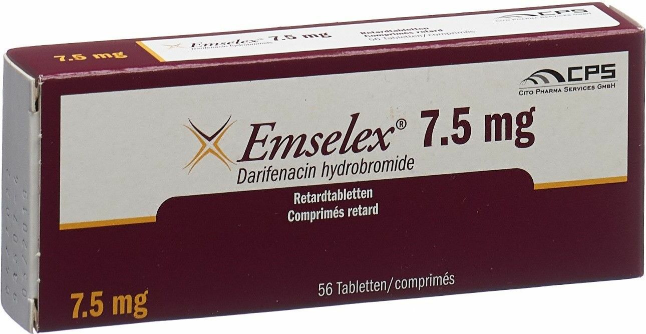 Emselex Retard Tabletten 7.5mg 56 Stück in der Adler Apotheke