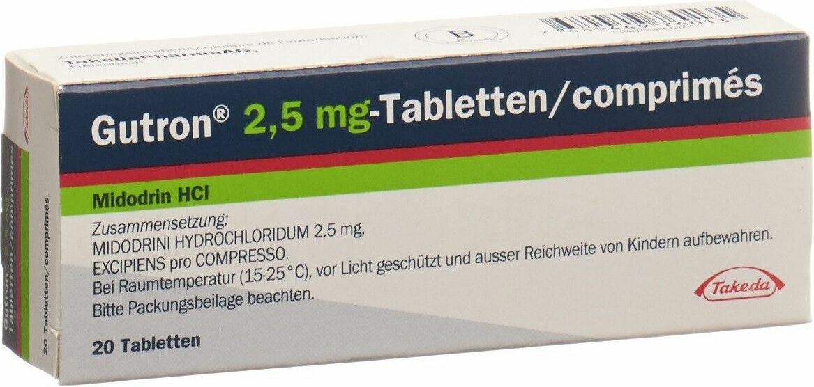 Gutron Tabletten 2.5mg 20 Stück in der Adler Apotheke