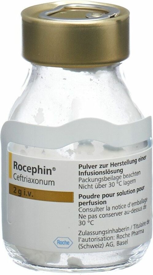 Rocephin 2g i.v. Durchstechflasche in der Adler Apotheke