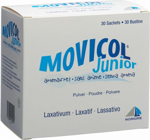 Movicol Junior Aromafrei Pulver Beutel 30 Stück in der Adler Apotheke