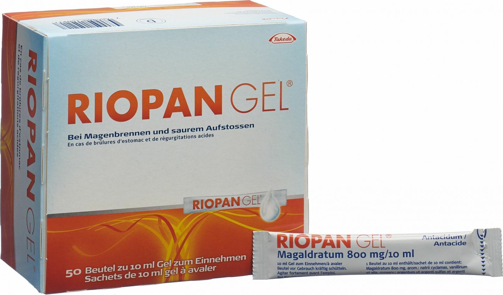 Riopan Gel 50 Beutel in der Adler Apotheke