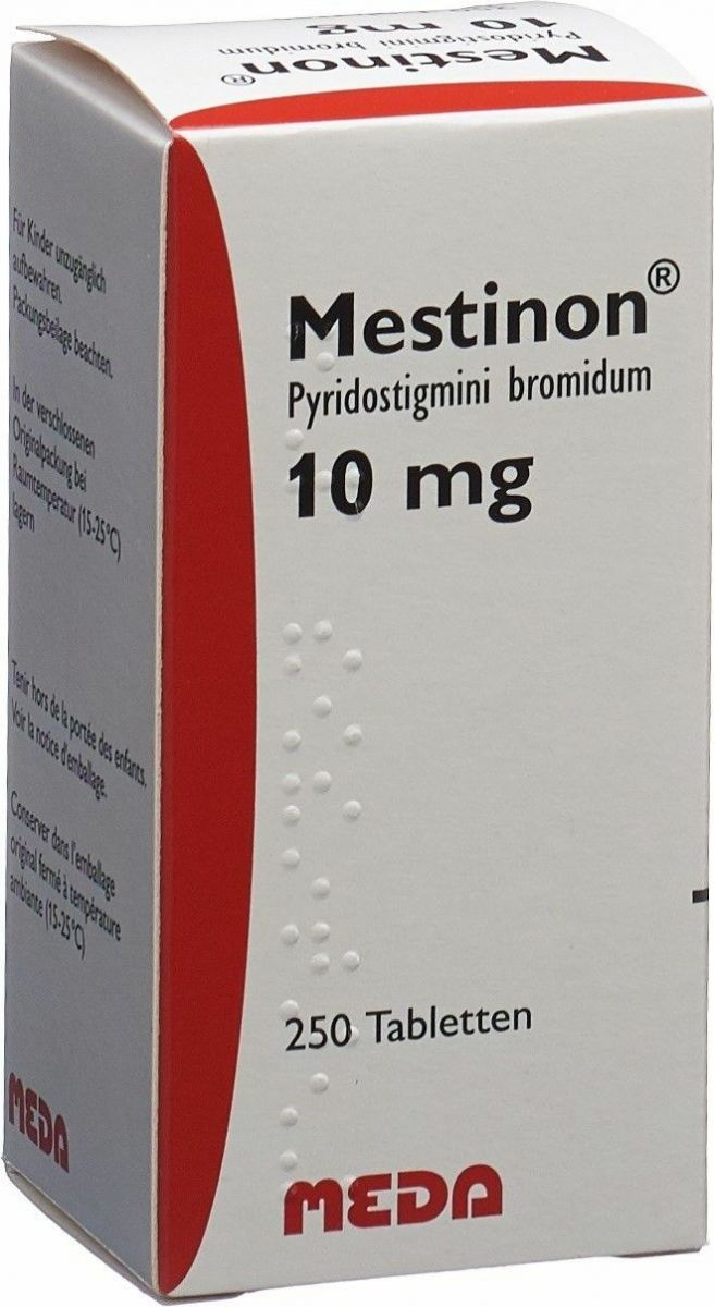 Mestinon Tabletten 10mg 250 Stück in der Adler Apotheke