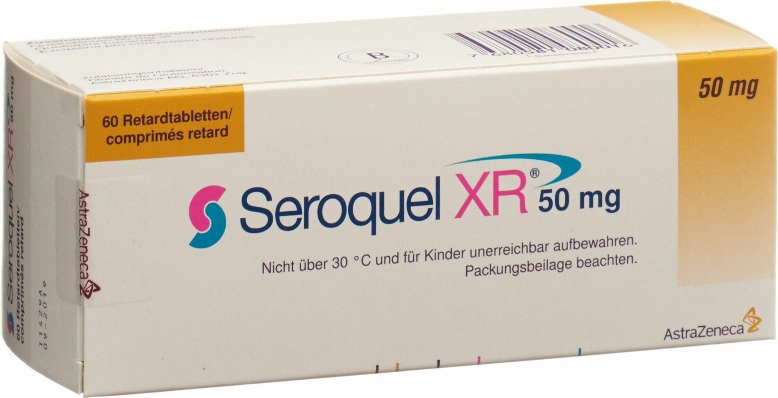 Seroquel XR Retard Tabletten 50mg 60 Stück in der Adler Apotheke