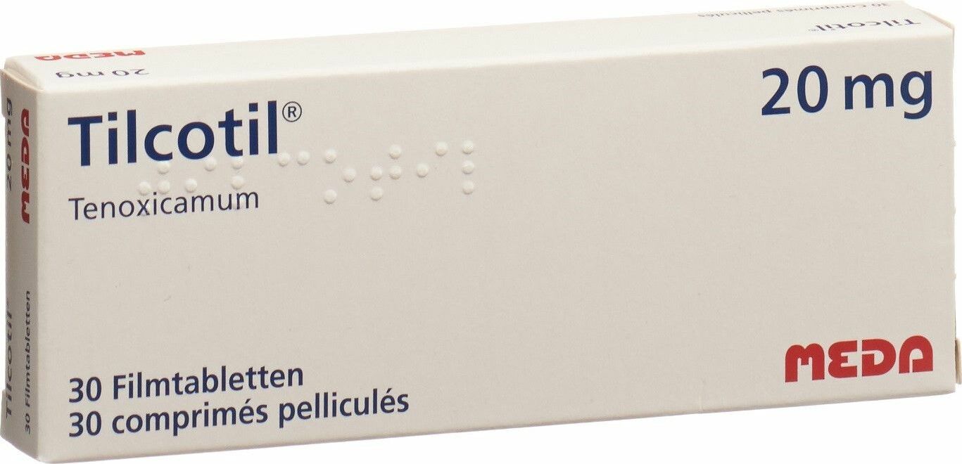 Tilcotil Filmtabletten 20mg 30 Stück in der Adler Apotheke