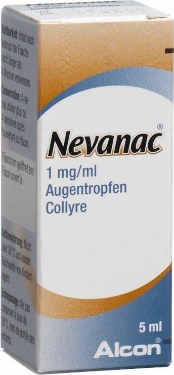 Nevanac Augentropfen 0.1% 5ml in der Adler Apotheke