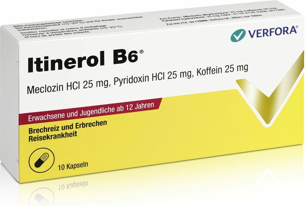 Itinerol B6 10 Kapseln in der Adler Apotheke