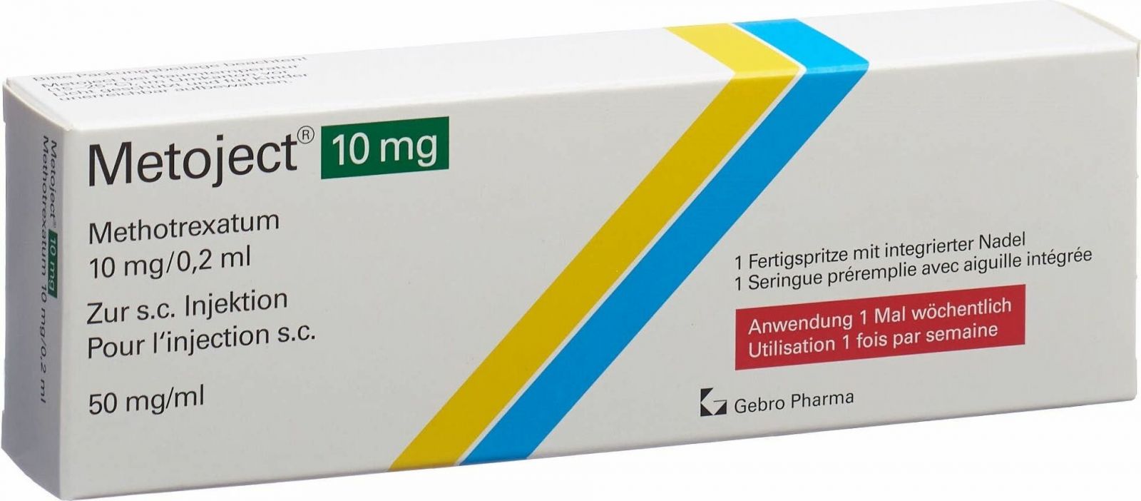 Metoject Injektionslösung 10mg/0.2ml Fertigspritze 0.2ml in der Adler ...