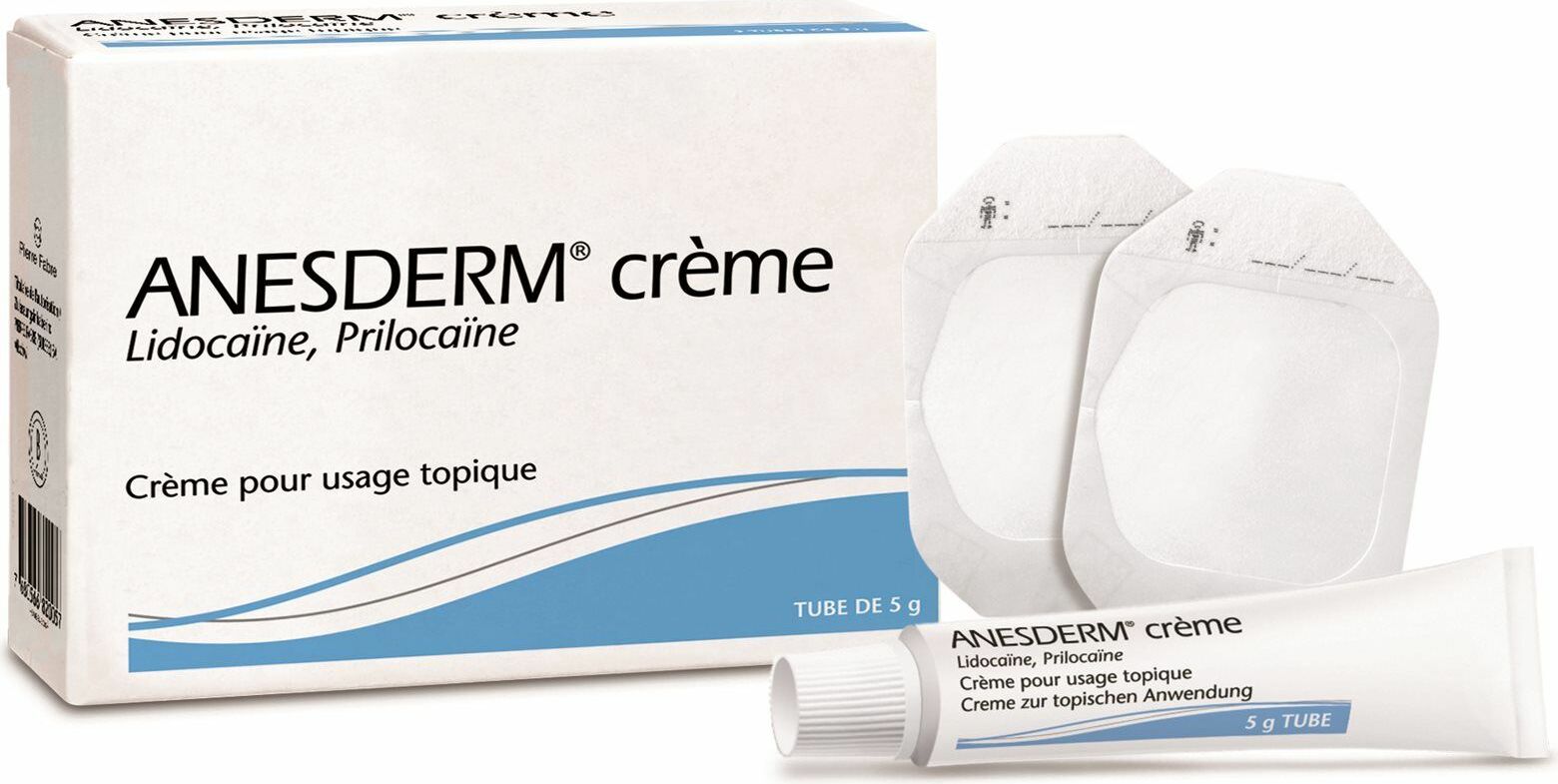 Anesderm Creme 5% Tube 5g in der Adler Apotheke