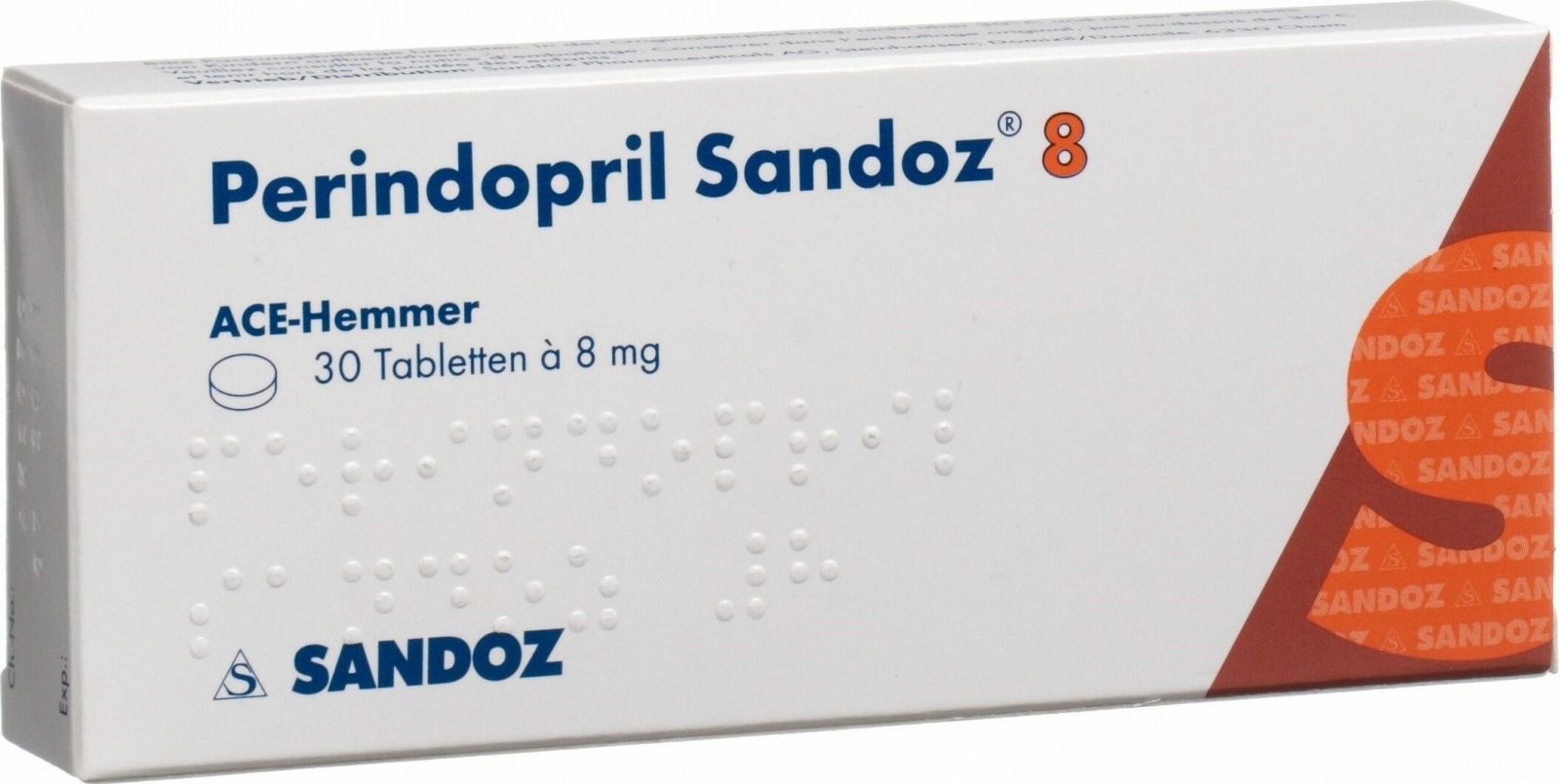 Perindopril Sandoz Tabletten 8mg 30 Stück in der Adler Apotheke