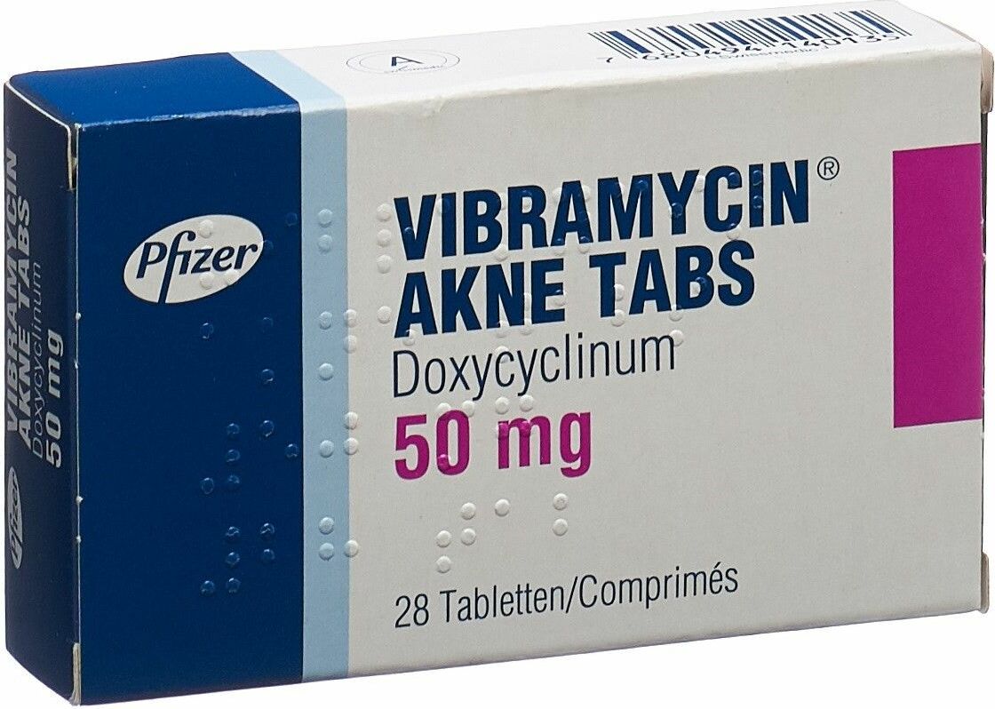 Vibramycin Akne 50mg 28 Tabletten in der Adler Apotheke
