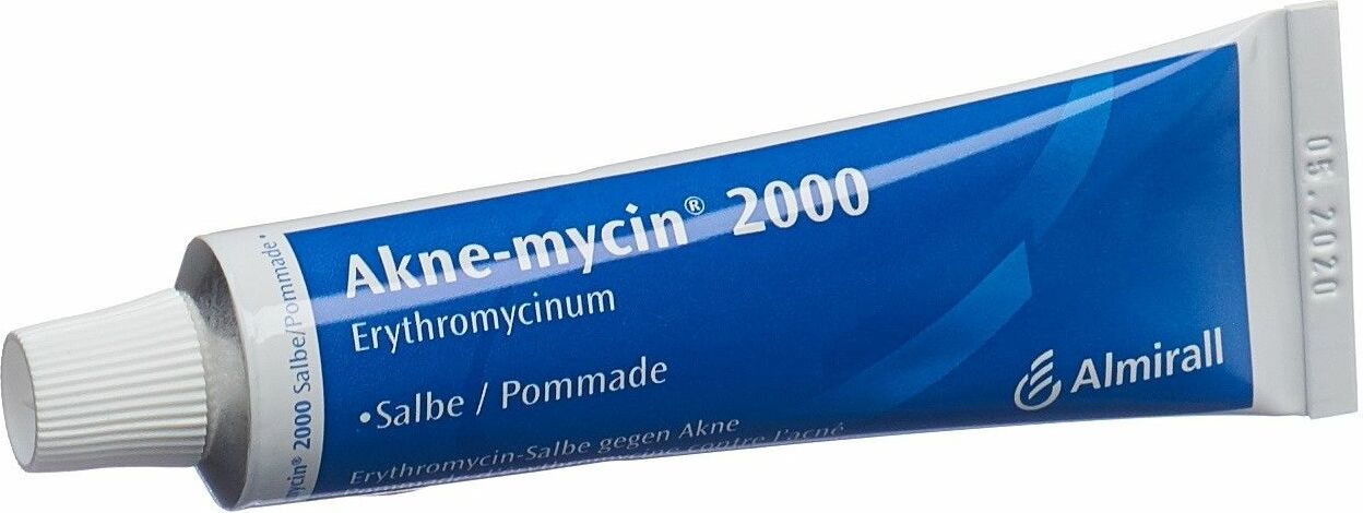Akne Mycin 2000 Salbe 20mg Tube 25g in der Adler Apotheke