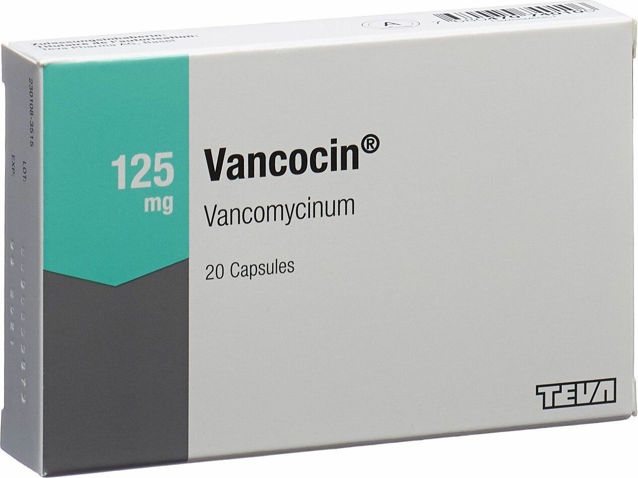 Vancocin Kapseln 125mg 20 Stück in der Adler Apotheke