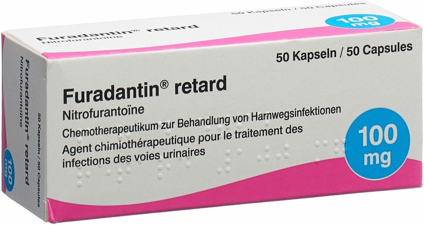 Furadantin Retard Kapseln 100mg 50 Stück in der Adler Apotheke