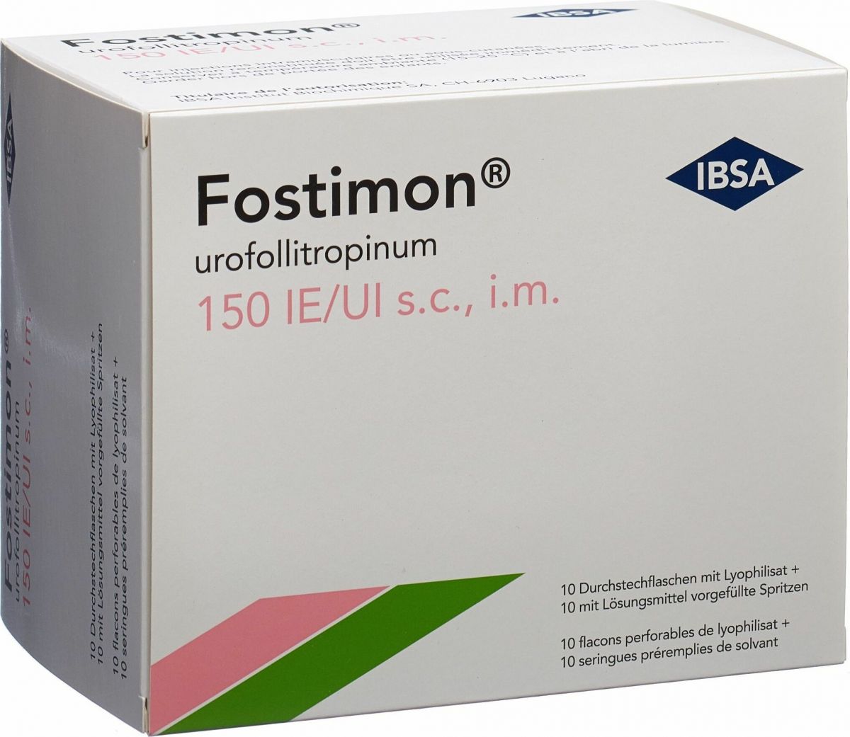 Fostimon Trockensubstanz 150 Ie C Solv Fertigspritzen 10 Stück in der ...