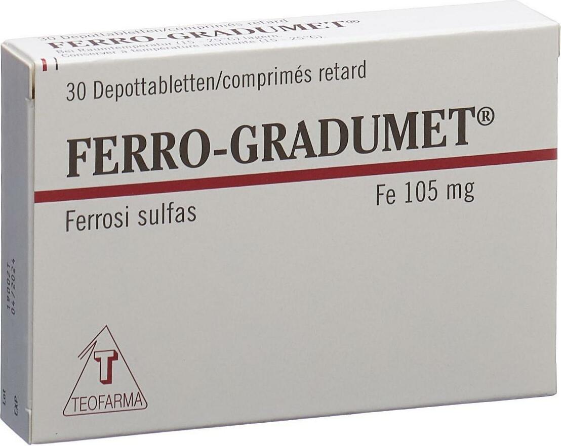 Ferro Gradumet Depottabl 30 Stück in der Adler Apotheke