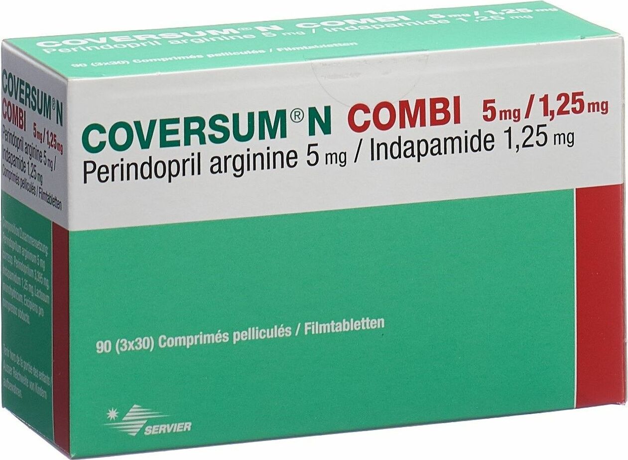 Coversum N Combi Filmtabletten 5/1.25mg 90 Stück in der Adler Apotheke