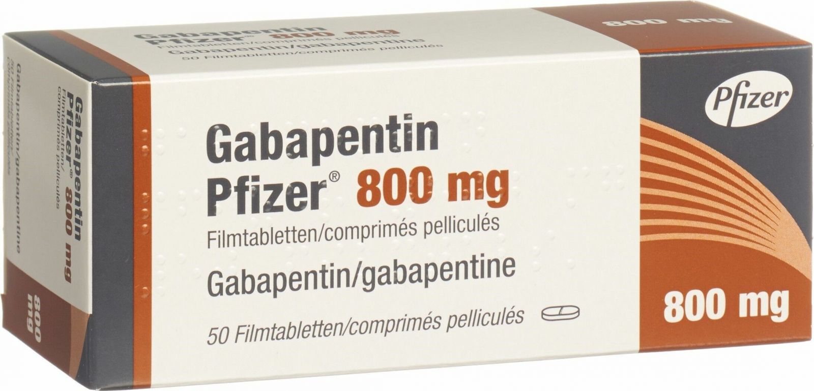 Gabapentin Pfizer Filmtabletten 800mg 50 Stück in der Adler Apotheke