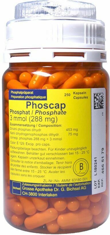 Phoscap Kapseln Dose 250 Stück in der Adler Apotheke