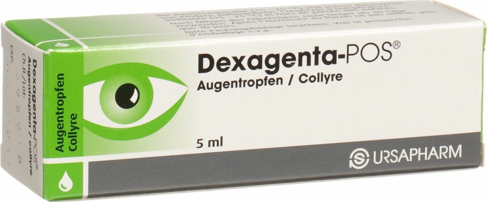 Dexagenta Pos Augentropfen Flasche 5ml in der Adler Apotheke