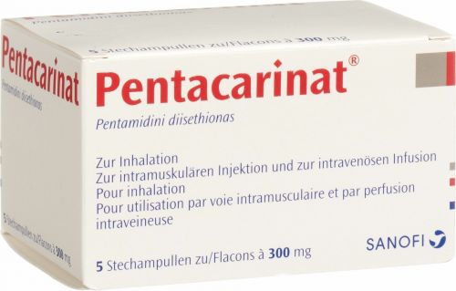 Pentacarinat Injektionslösung 300mg Durchstechflasche 5 Stück in der ...