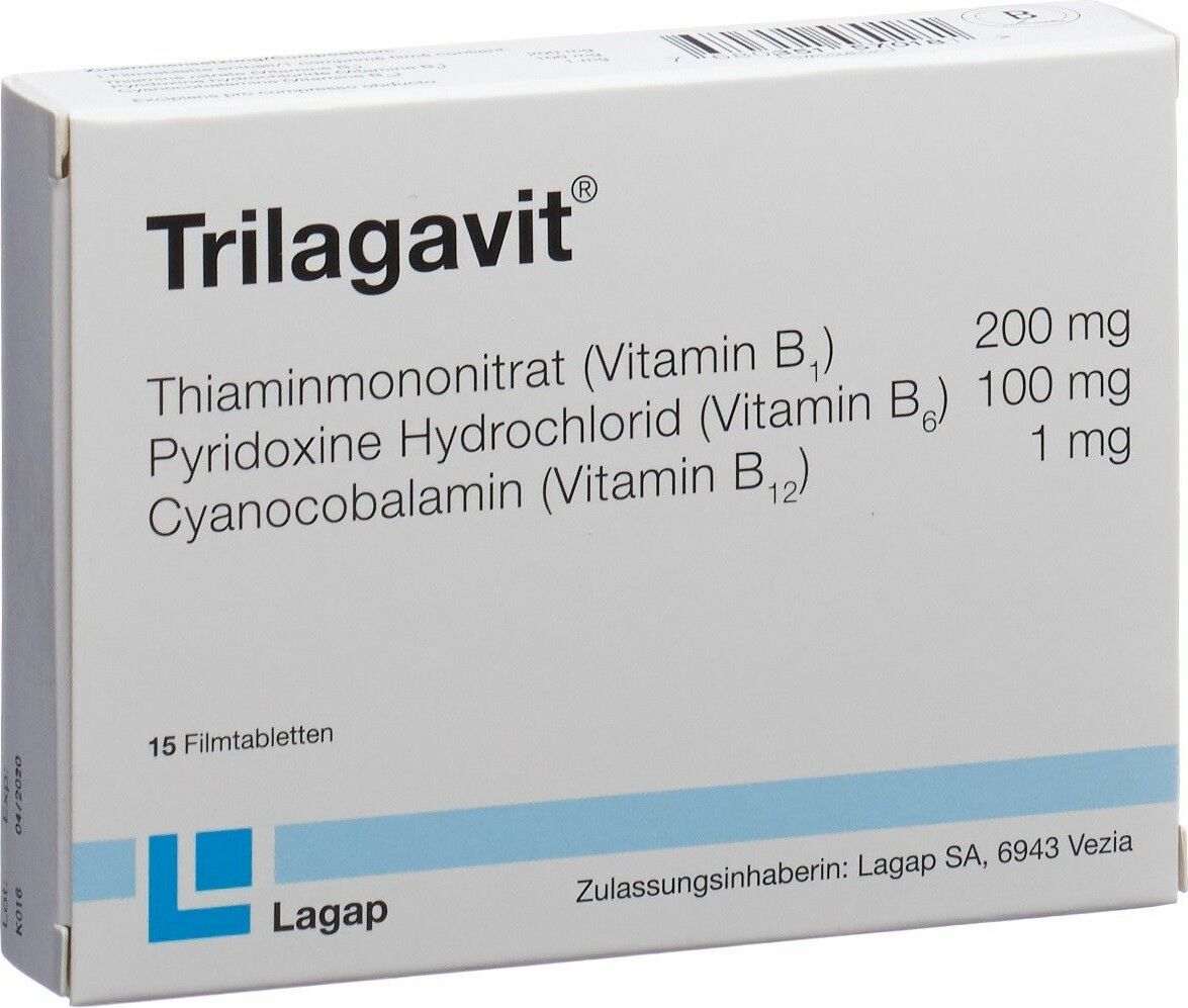 Trilagavit Filmtabletten Blister 15 Stück in der Adler Apotheke