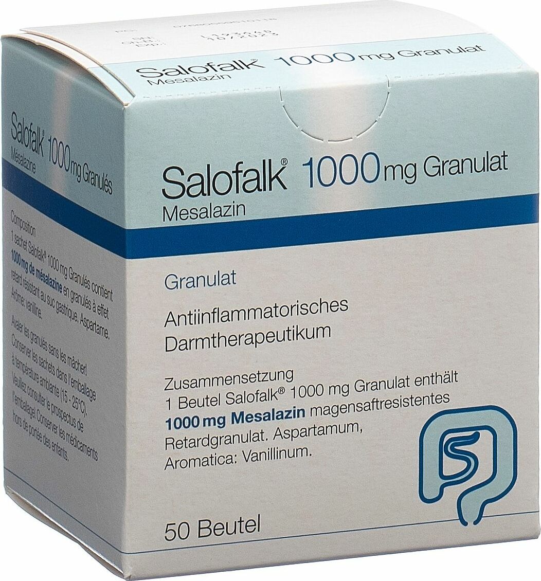 Salofalk Granulat 1000mg Beutel 50 Stück in der Adler Apotheke
