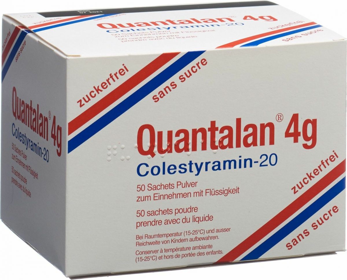 Quantalan Pulver ohne Zucker 50 Beutel 4g in der Adler Apotheke