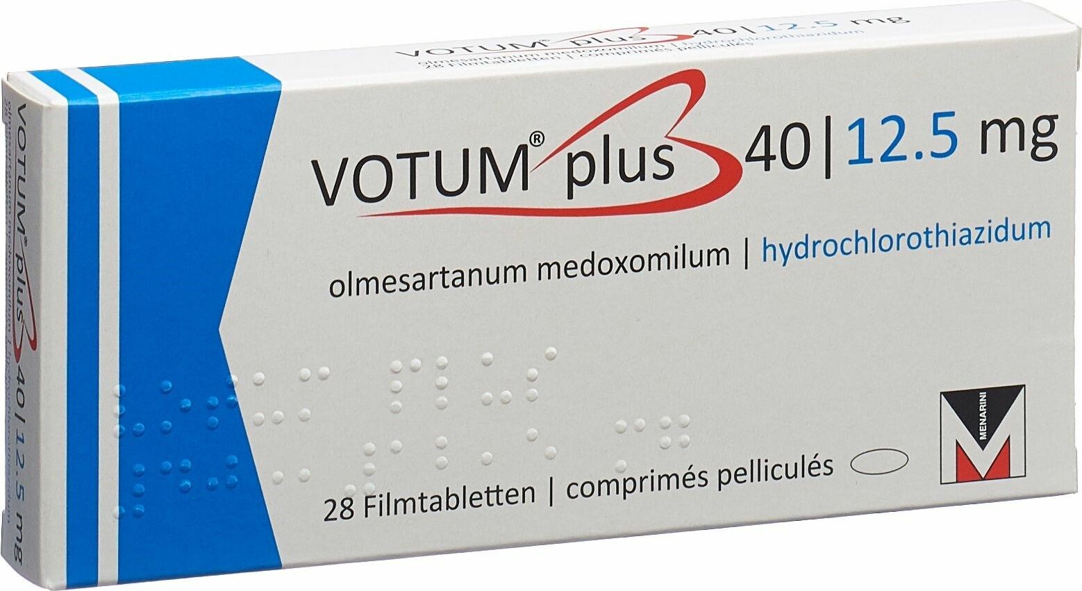 Votum Plus Filmtabletten 40/12.5 28 Stück in der Adler Apotheke