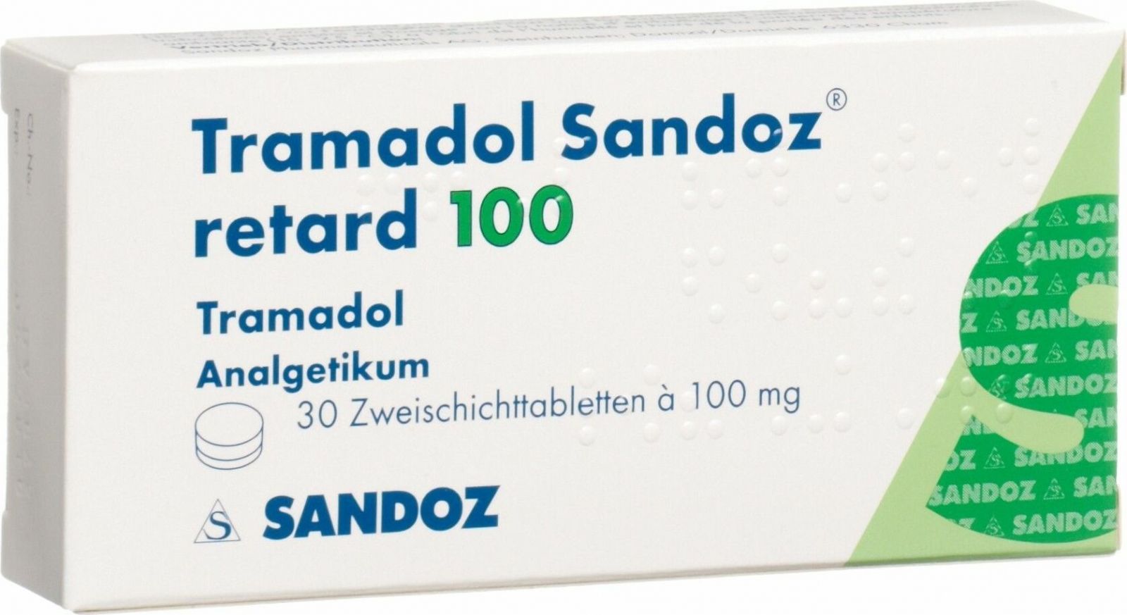 Tramadol Sandoz Retard Tabletten 100mg 30 Stück in der Adler Apotheke