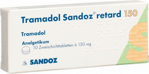Tramadol Sandoz Retard Tabletten 150mg 10 Stück in der Adler Apotheke