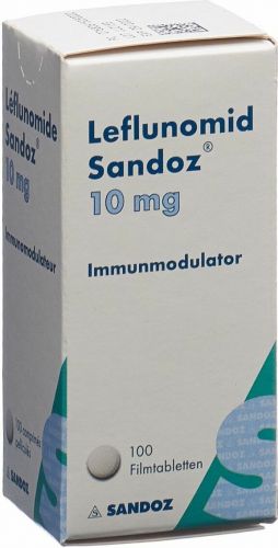 Leflunomid Sandoz Filmtabletten 10mg 100 Stück in der Adler Apotheke