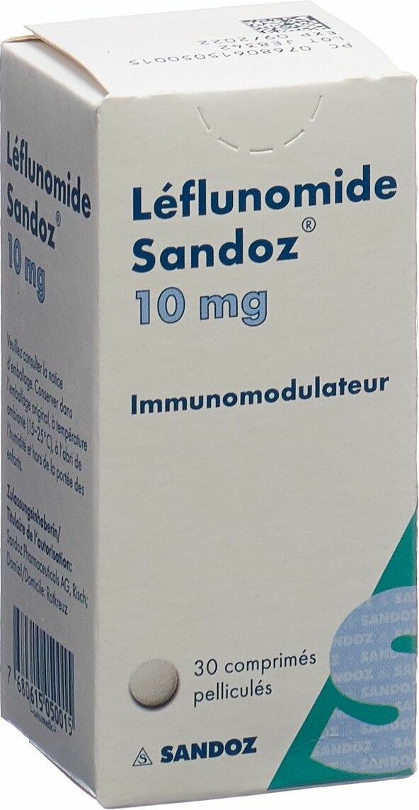 Leflunomid Sandoz Filmtabletten 10mg 30 Stück in der Adler Apotheke