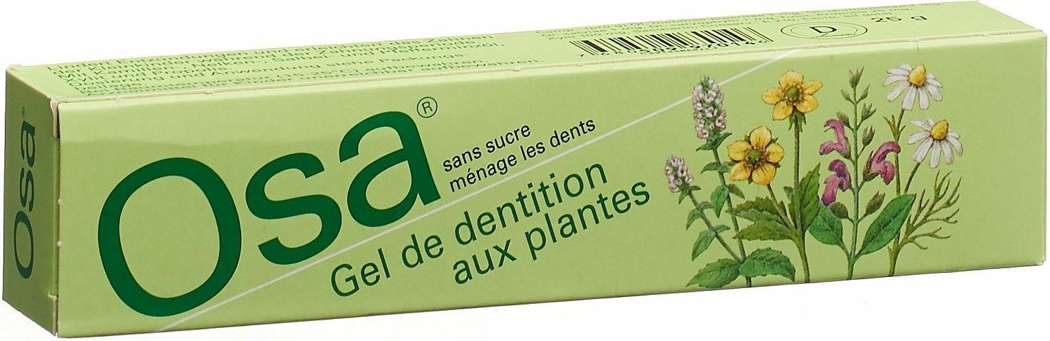 Osa Pflanzen Zahngel 25g in der Adler Apotheke