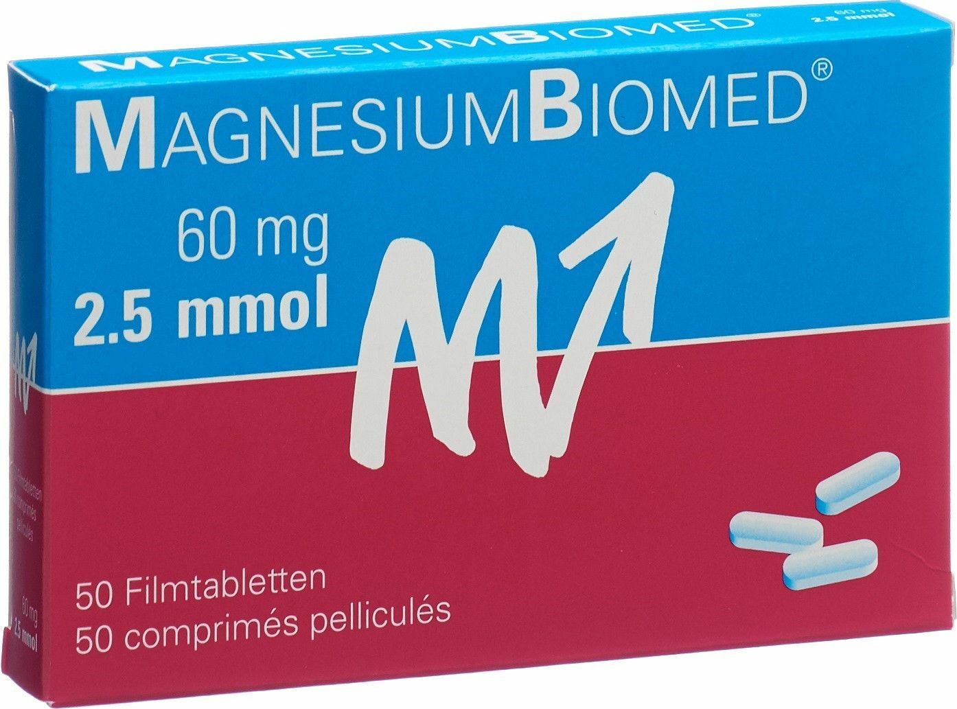Magnesium Biomed 50 Tabletten in der Adler Apotheke