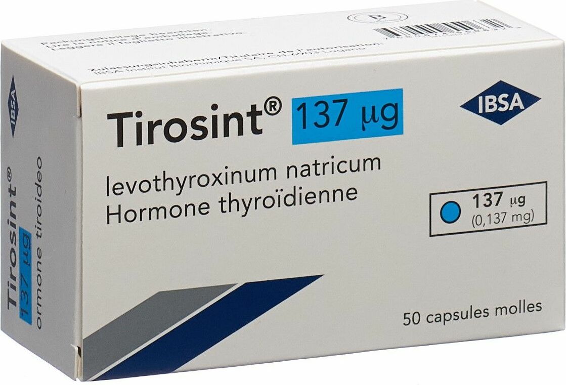 Tirosint Kapseln 137mcg 50 Stück in der Adler Apotheke