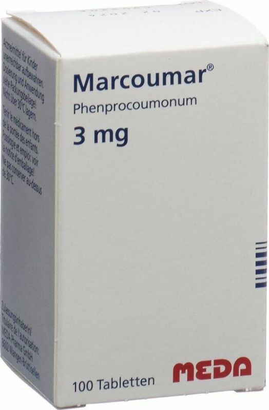Marcoumar Tabletten 3mg 100 Stück in der Adler Apotheke