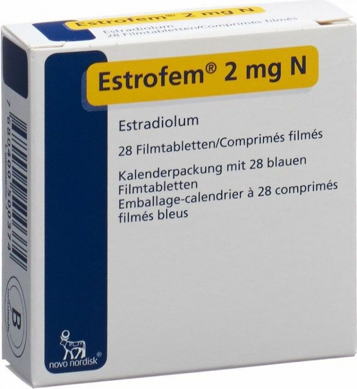 Estrofem N Filmtabletten 2mg 28 Stück in der Adler Apotheke