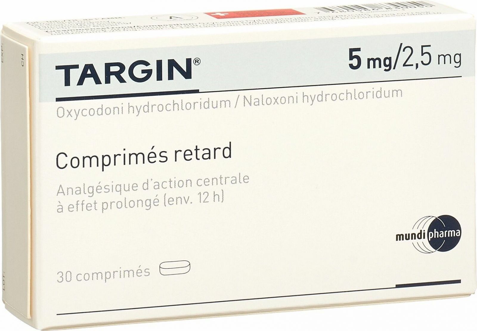 Targin Retard Tabletten 5/2.5mg 30 Stück in der Adler Apotheke