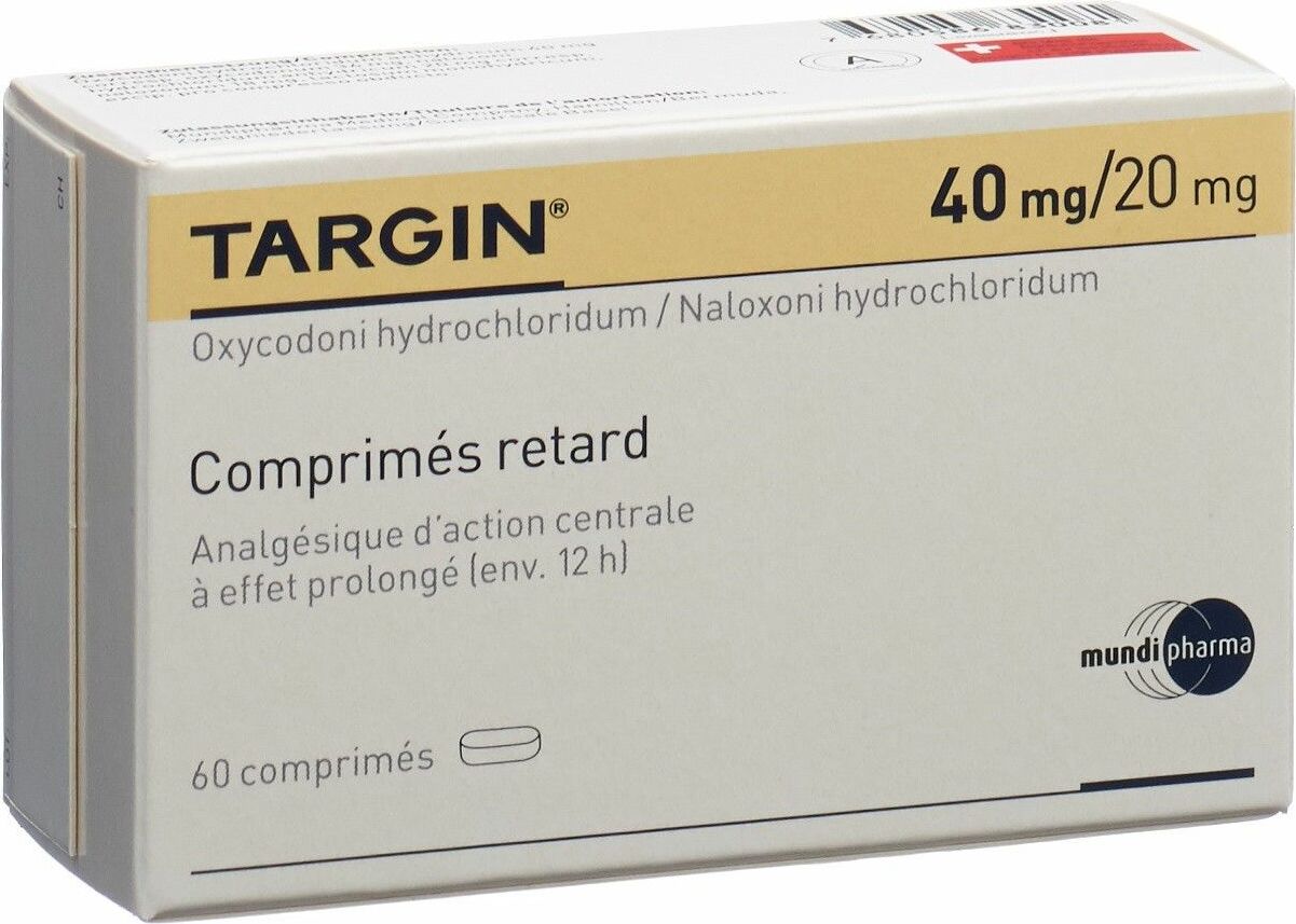 Targin Retard Tabletten 40/20mg 60 Stück in der Adler Apotheke