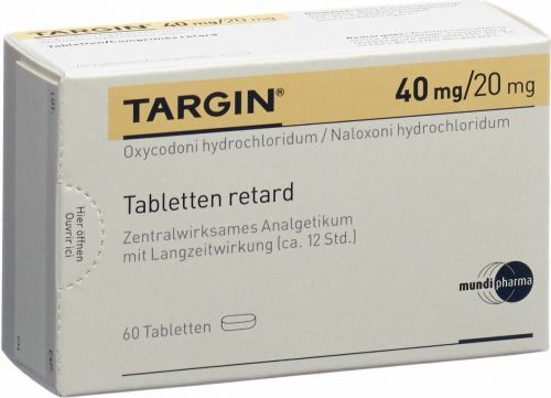 Targin Retard Tabletten 40/20mg 60 Stück in der Adler Apotheke